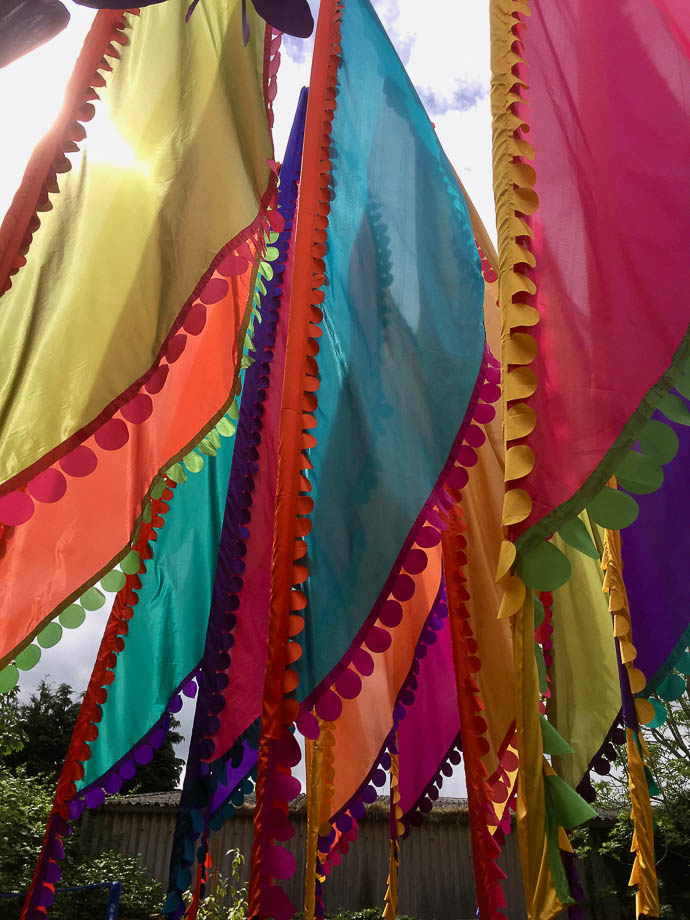 Wedding Festival Flags Competition | Event Flag Hire | Mr & Mrs Unique