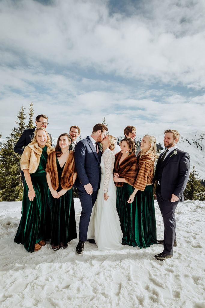 Epic Ski Resort Wedding in Austria | Skiing, Snowboarding + Sambuca Shots