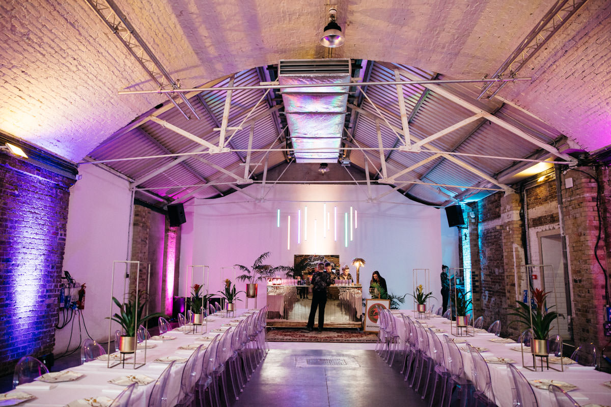 Epic Rave Wedding at Shoreditch Studios, London