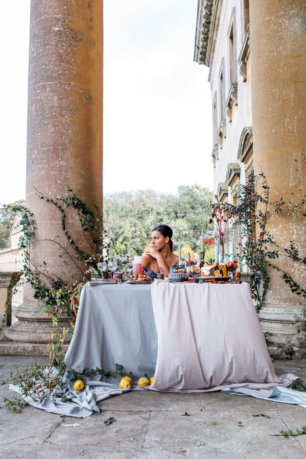 Dreamy, floral-filled Wedding Inspiration at Prior Park in Bath...